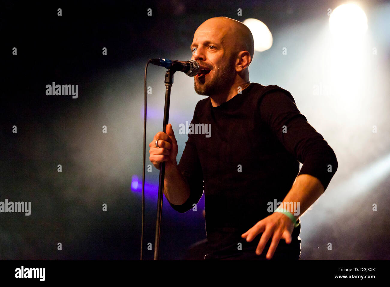 Boris Pillmann, singer and frontman of the German band Sep7ember ...