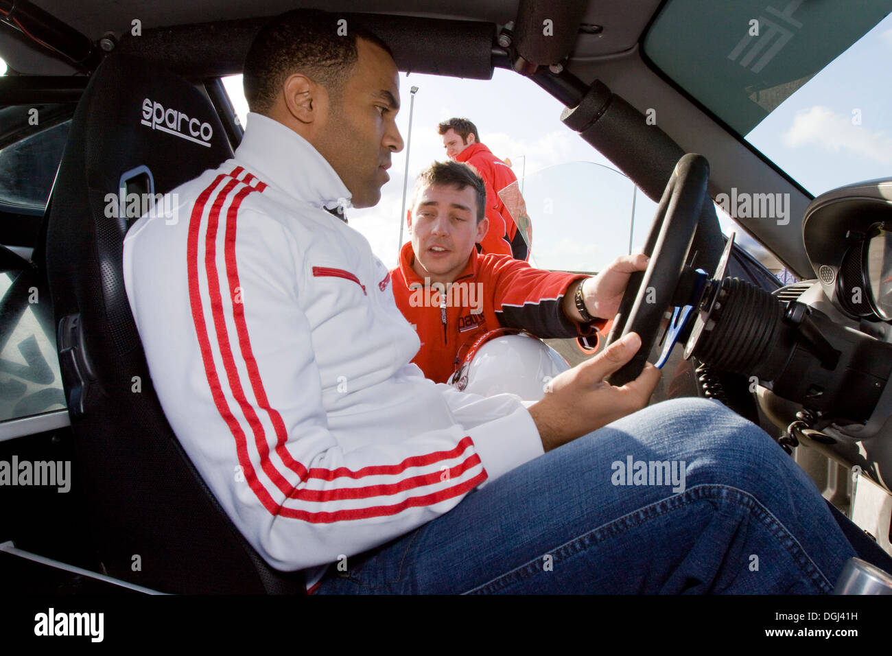 English singer songwriter Craig David at Bedford Autodrome, England ...