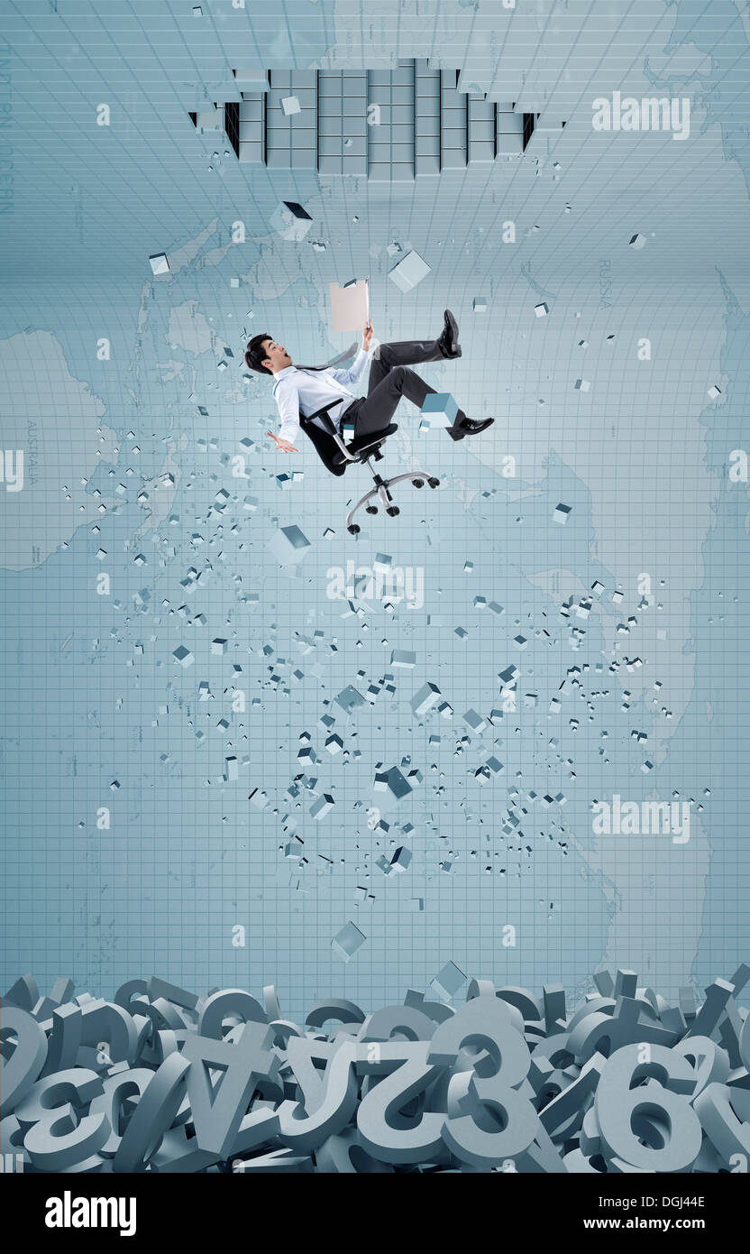 Falling through the gap hi-res stock photography and images - Alamy