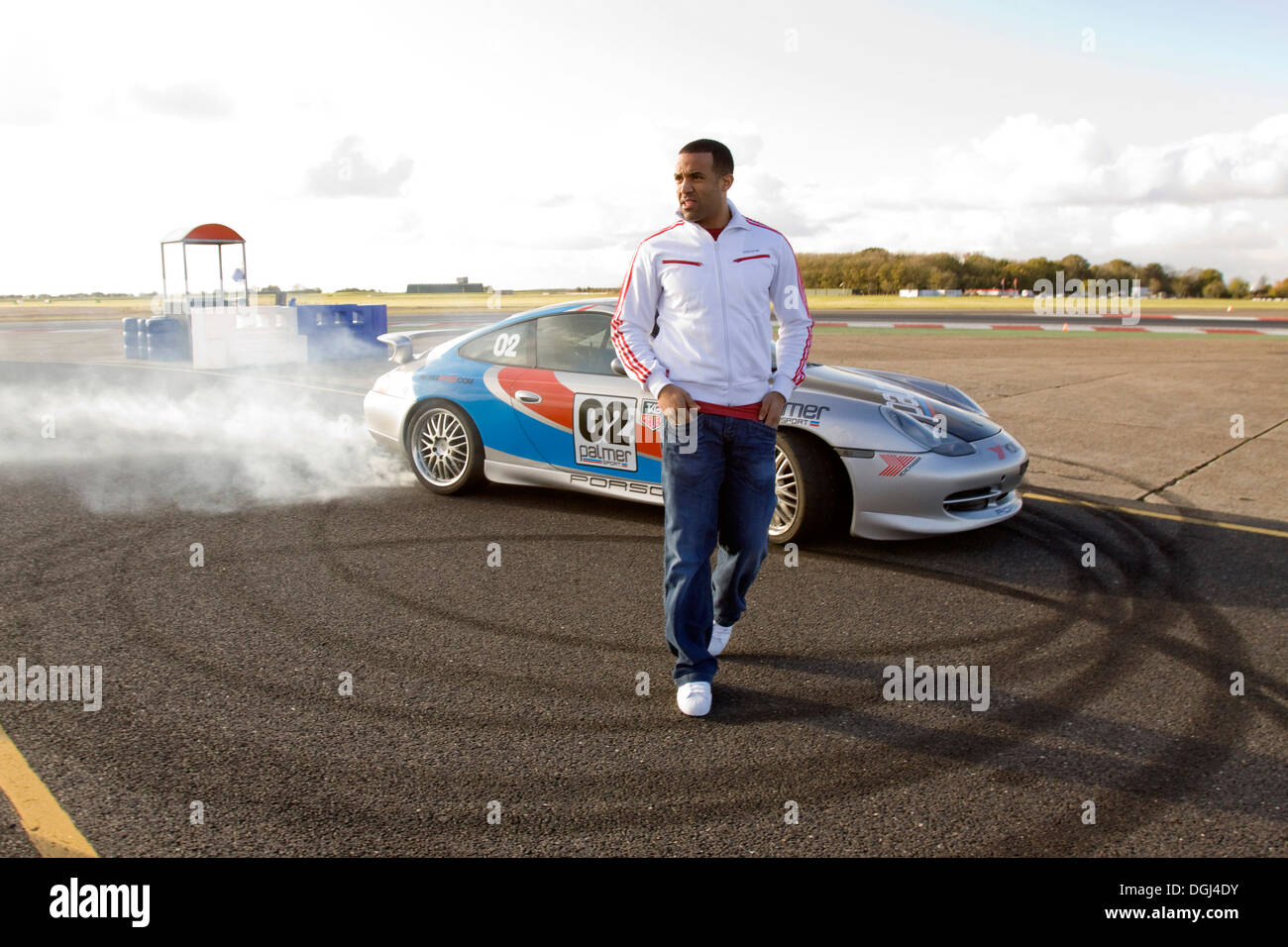 English singer songwriter Craig David at Bedford Autodrome, England ...