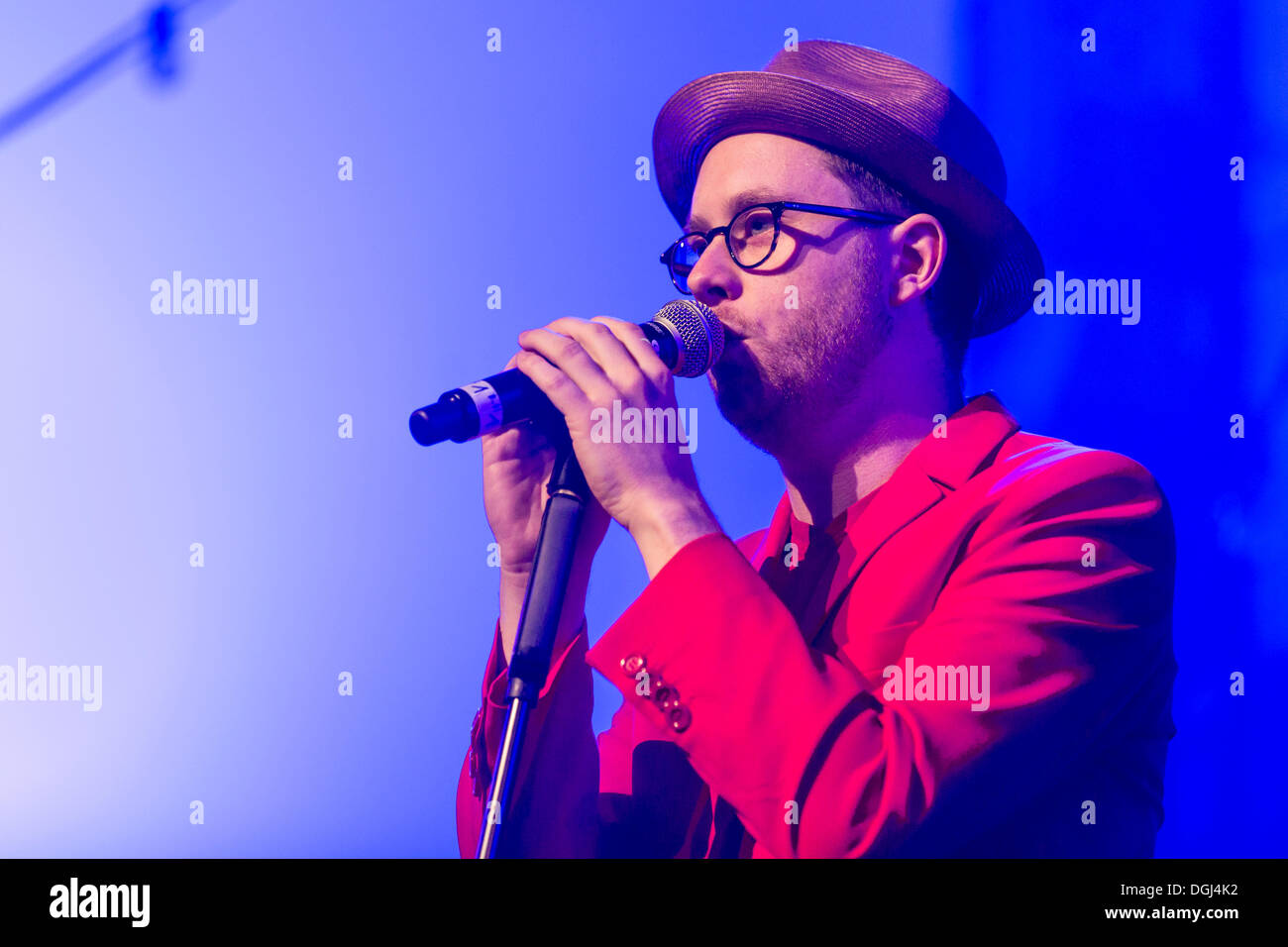 Swiss rapper and performance poet Kutti MC performing live at ...