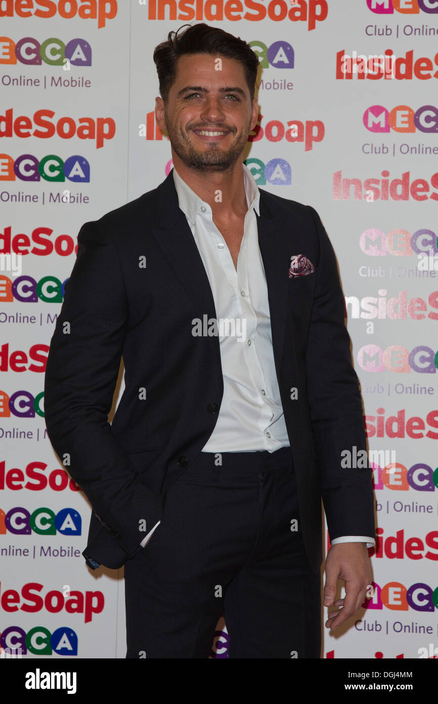 London, UK. 21 October 2013. Hollyoaks actor Fabrizio Santino at the ...