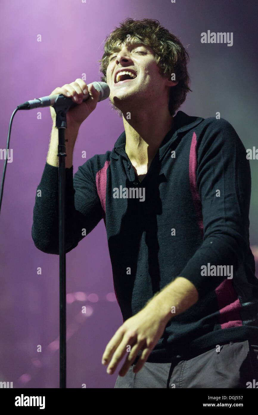Scottish singer-songwriter Paolo Nutini performing live at the Lucerne ...