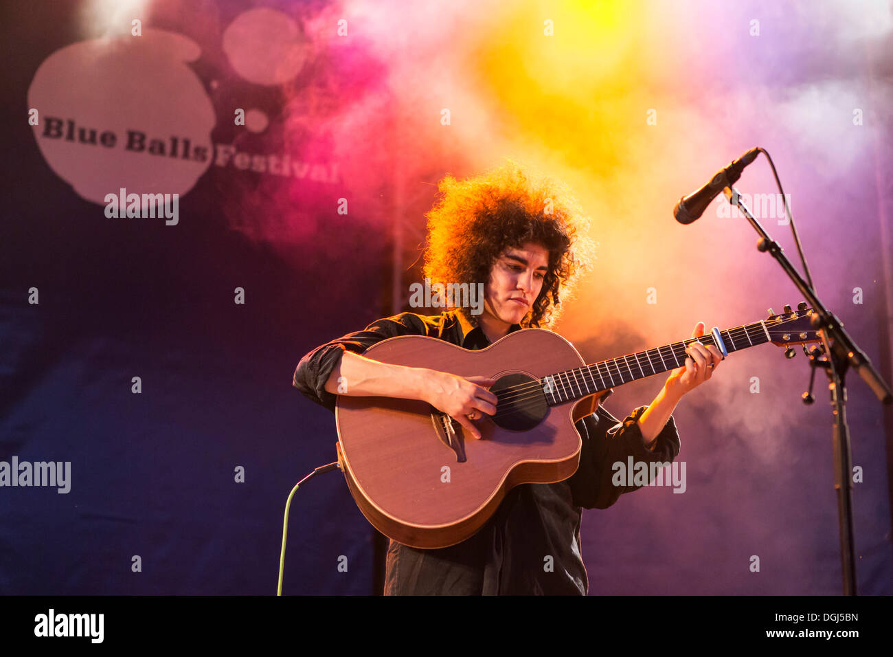 The British singer-songwriter Karima Francis performing live at the ...