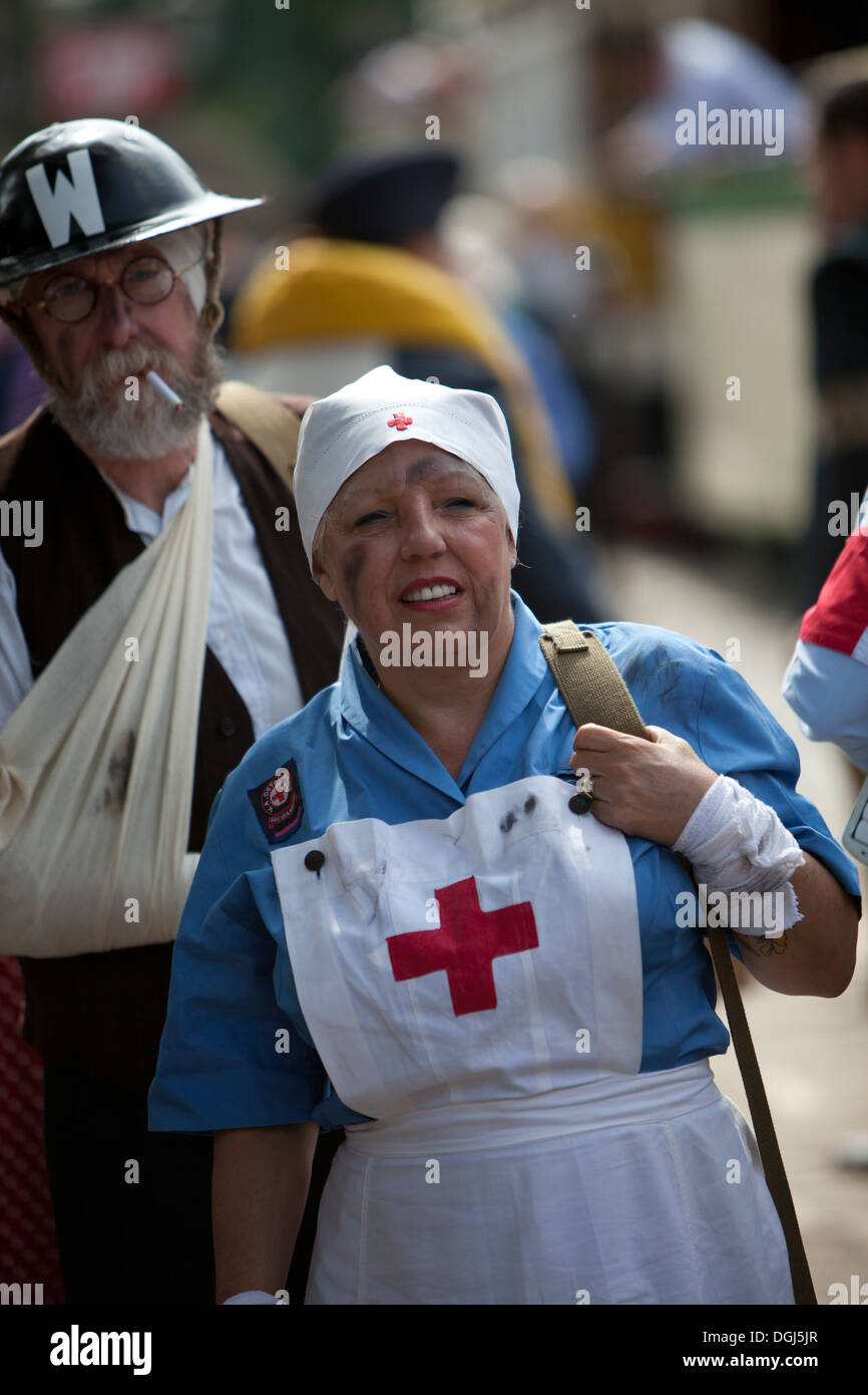 Nurse uniform 1940's hi-res stock photography and images - Alamy