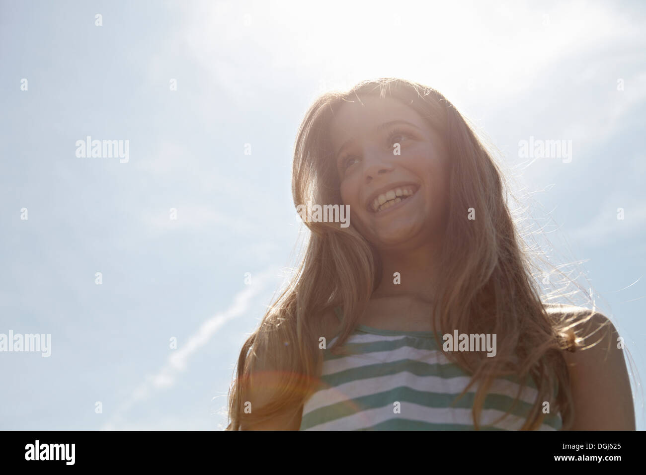 Child very hot sunny hi-res stock photography and images - Alamy