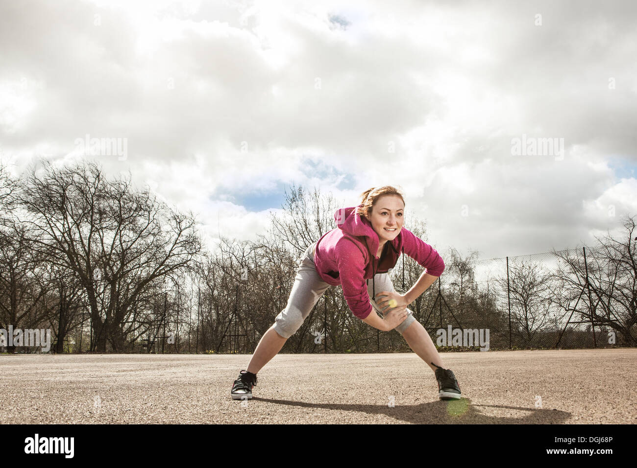 Woman doing exercise sport hi-res stock photography and images - Alamy
