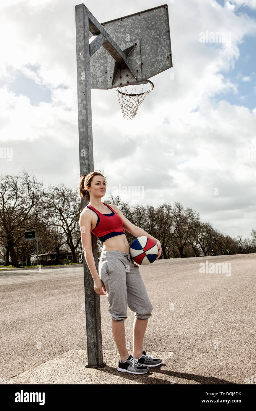 Netball ball hi-res stock photography and images - Alamy