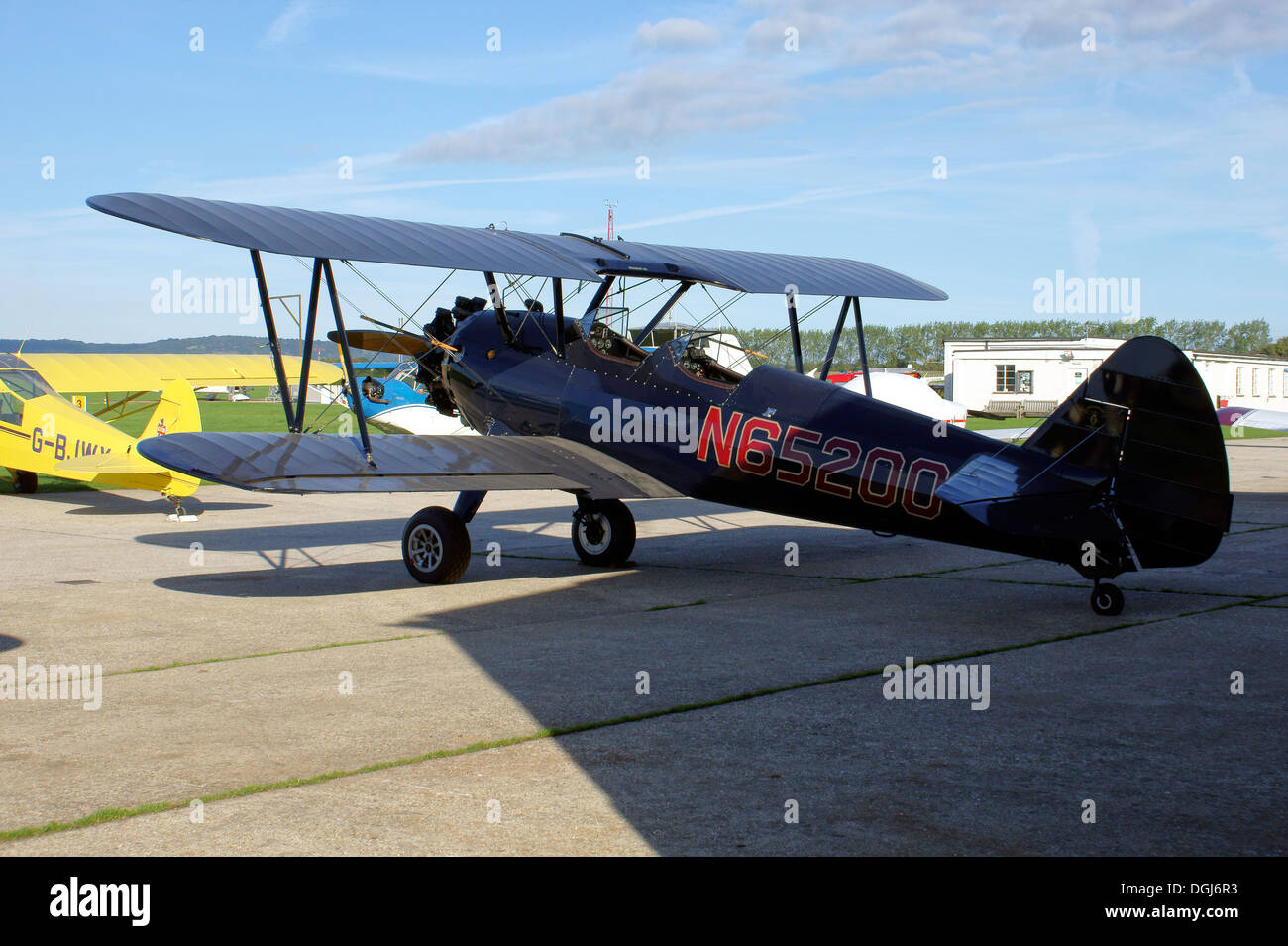 BOEING PT-17 STEARMAN A75N1 N65200 BUILT 1941 Stock Photo - Alamy