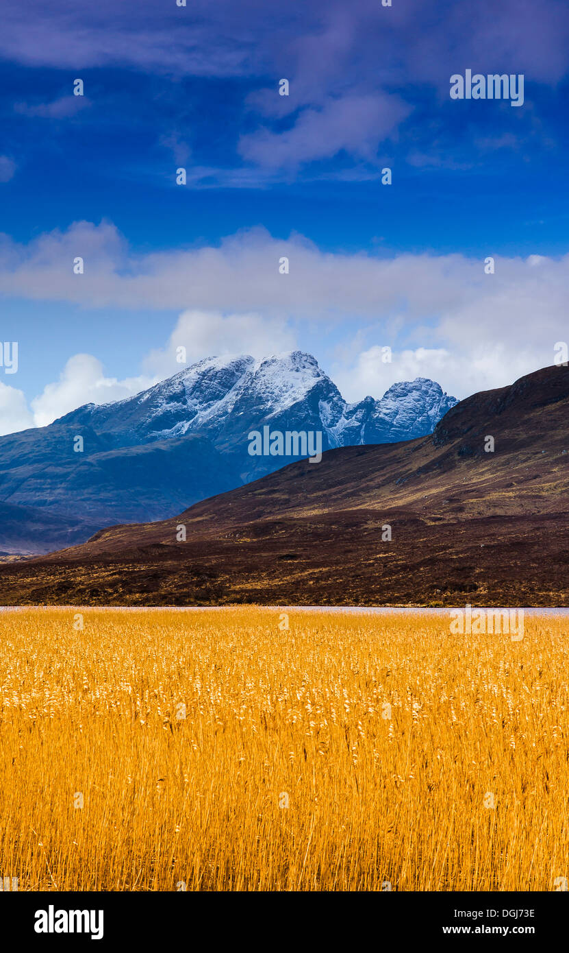 Loch Cill Chriosd along the Strathaird Peninsula on the Isle of Skye ...