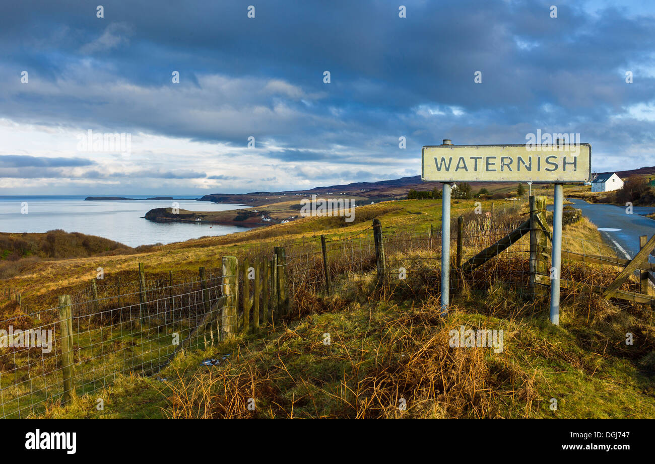 The village of Waternish on the Isle of Skye Stock Photo - Alamy