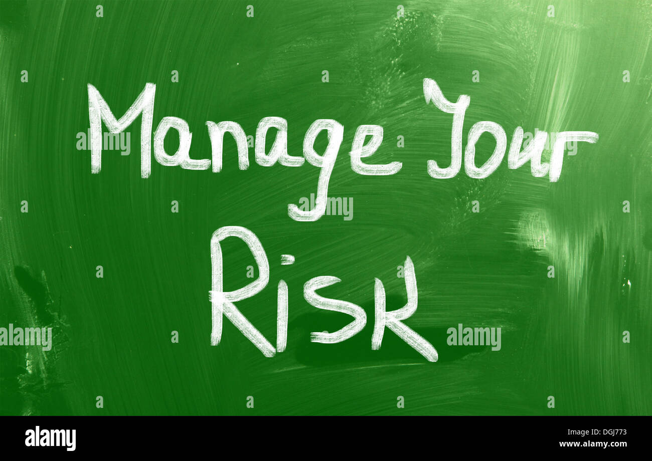 Manage Your Risk Concept Stock Photo - Alamy