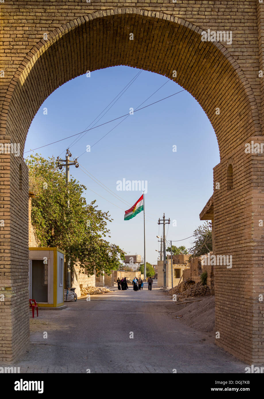 The Citadel Gate, Erbil, Kurdistan, Iraq Stock Photo - Alamy