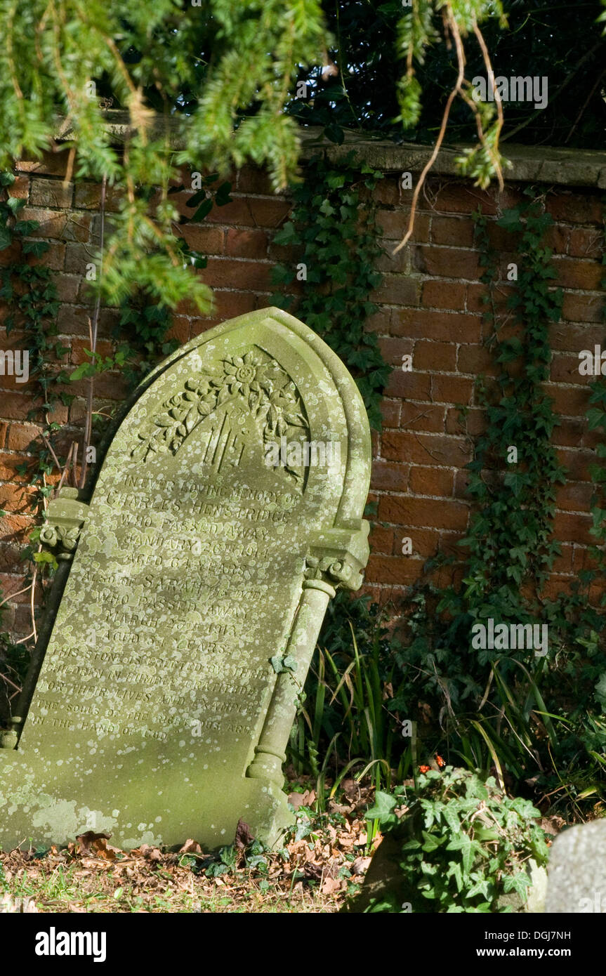 Seend Church Yard Wiltshire sun kissed gravestones and mausoleums ...