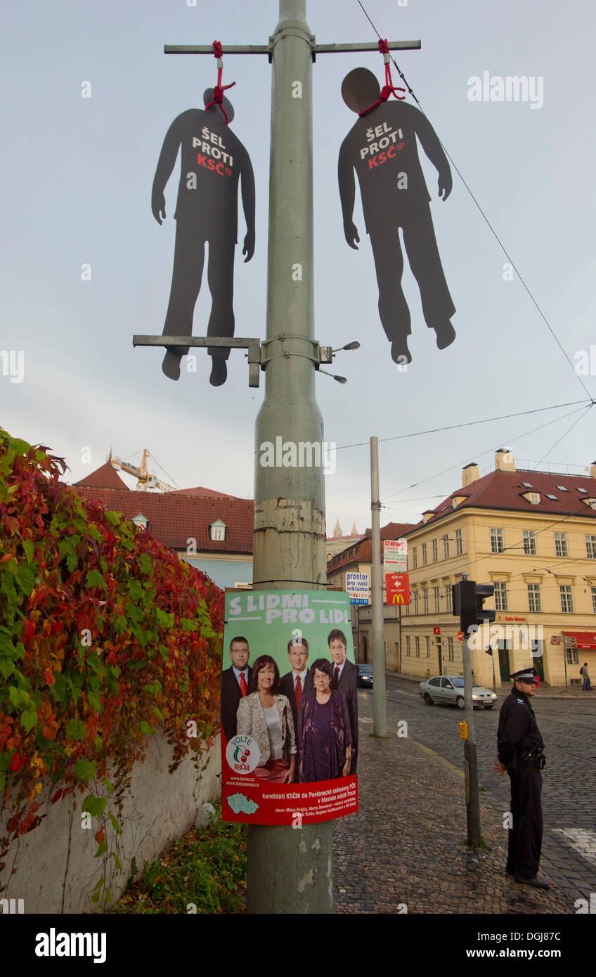 Hanged man prague hi-res stock photography and images - Alamy