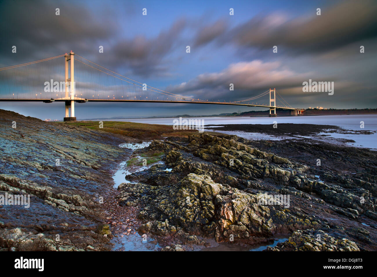 The Severn Bridge Stock Photo - Alamy