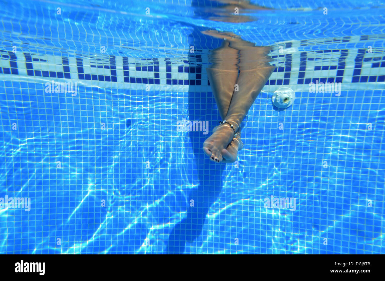 Woman Legs Underwater Pool High Resolution Stock Photography and Images ...