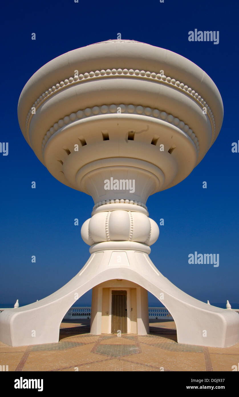 Sculpture of an incense vessel, Muscat, Sultanate of Oman, Middle East ...