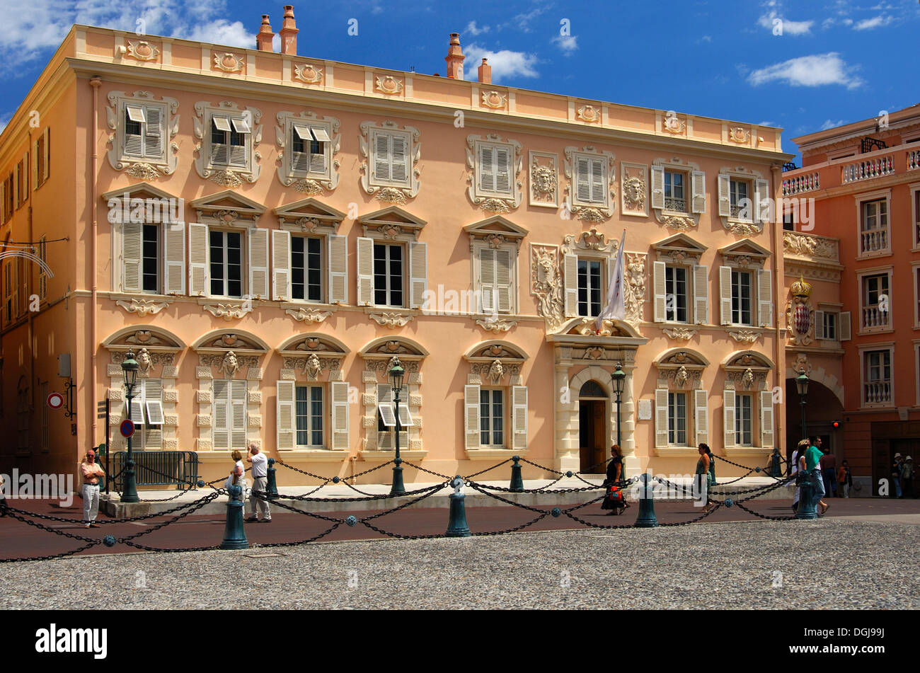 Historical building in Place du Palais, palace square, in the heart of ...