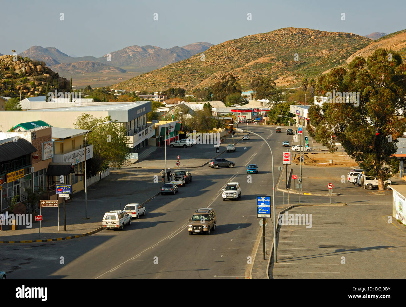 In the town centre of Springbok, South Africa, Africa Stock Photo - Alamy