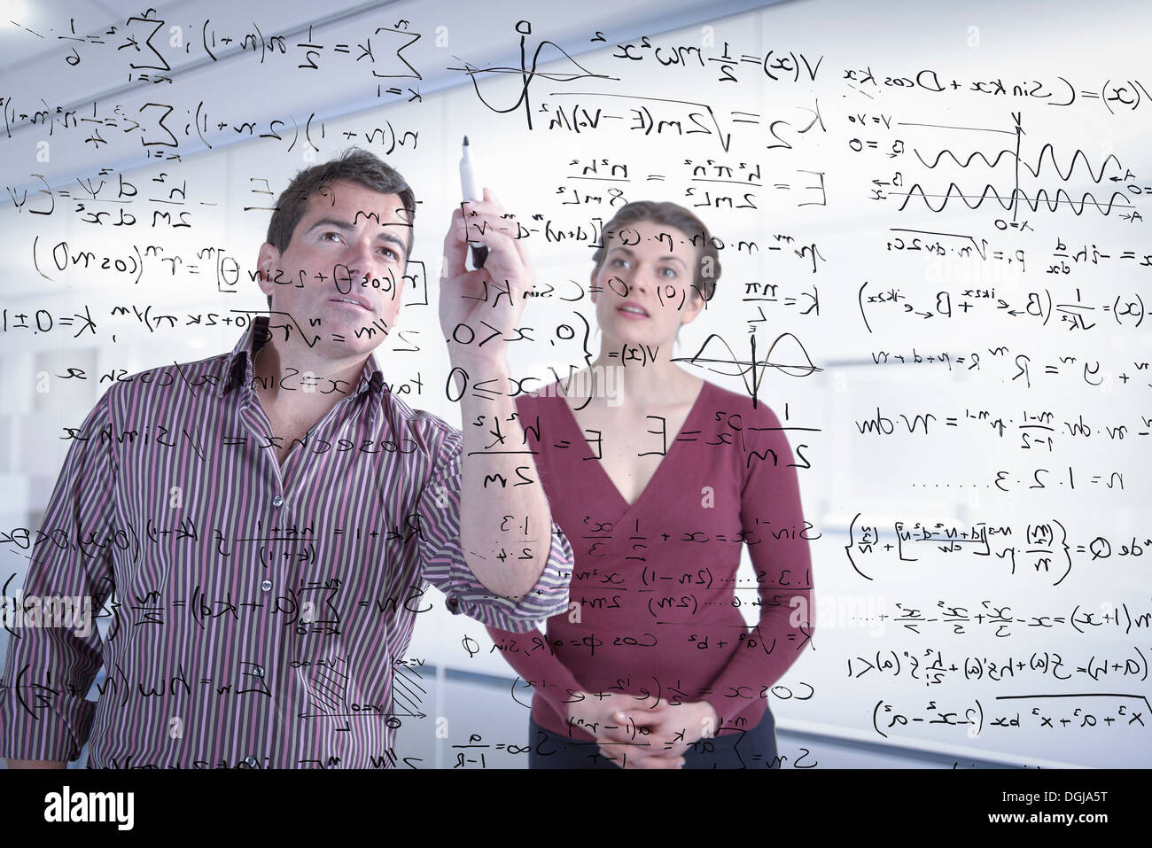 Mathematics equations hi-res stock photography and images - Alamy