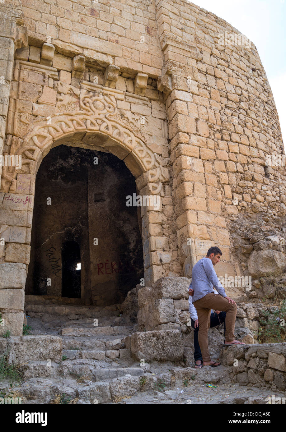 The Old Gate, Amedi, Kurdistan Iraq Stock Photo - Alamy