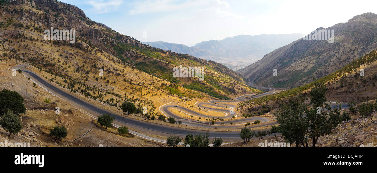 Mountain Road, Barzan, Kurdistan, Iraq Stock Photo - Alamy