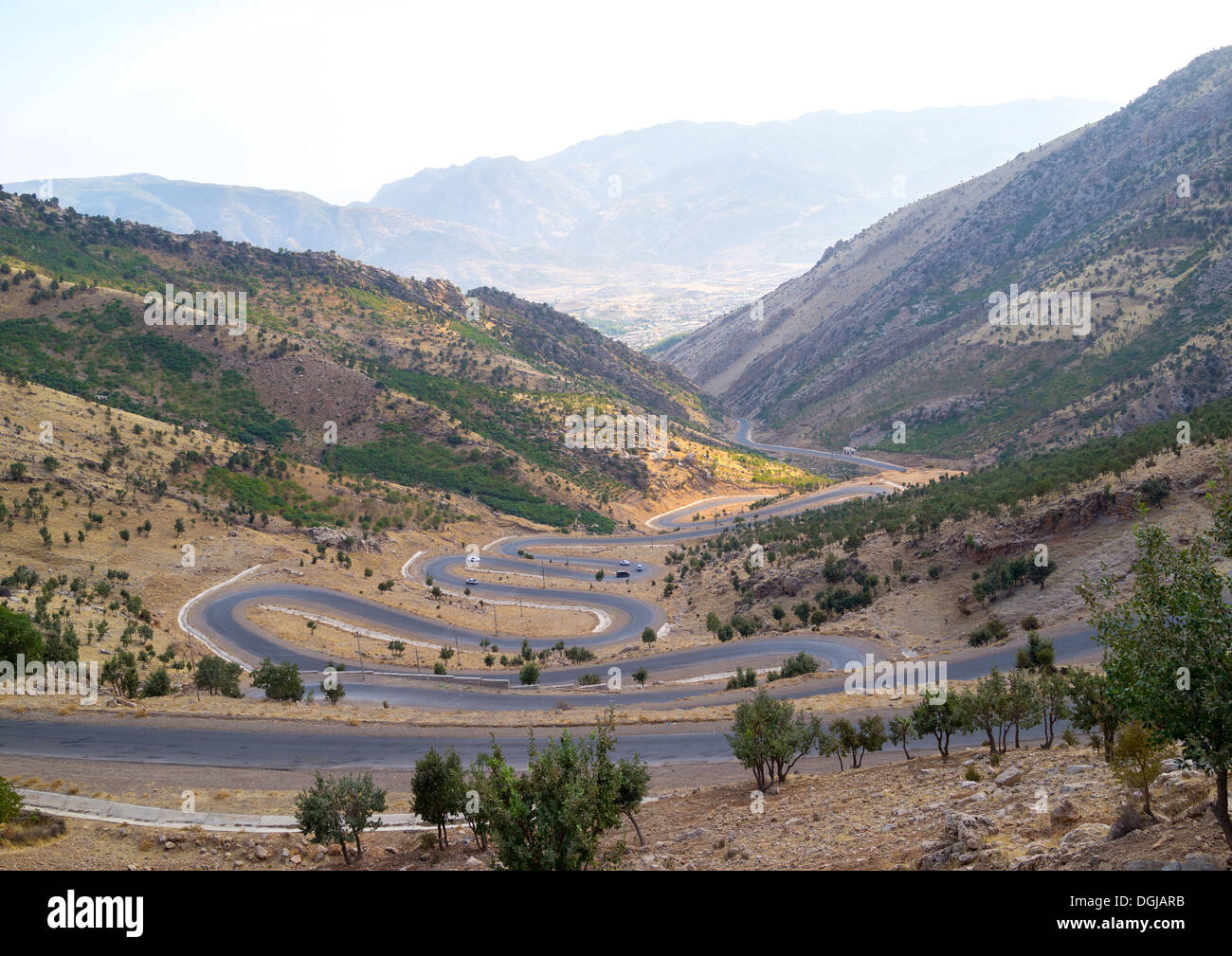 Mountain Road, Barzan, Kurdistan, Iraq Stock Photo - Alamy
