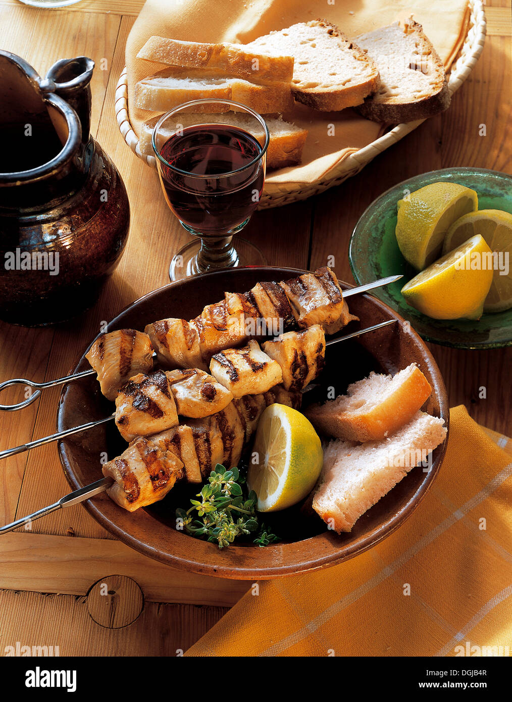 Chicken skewer photos hi-res stock photography and images - Alamy