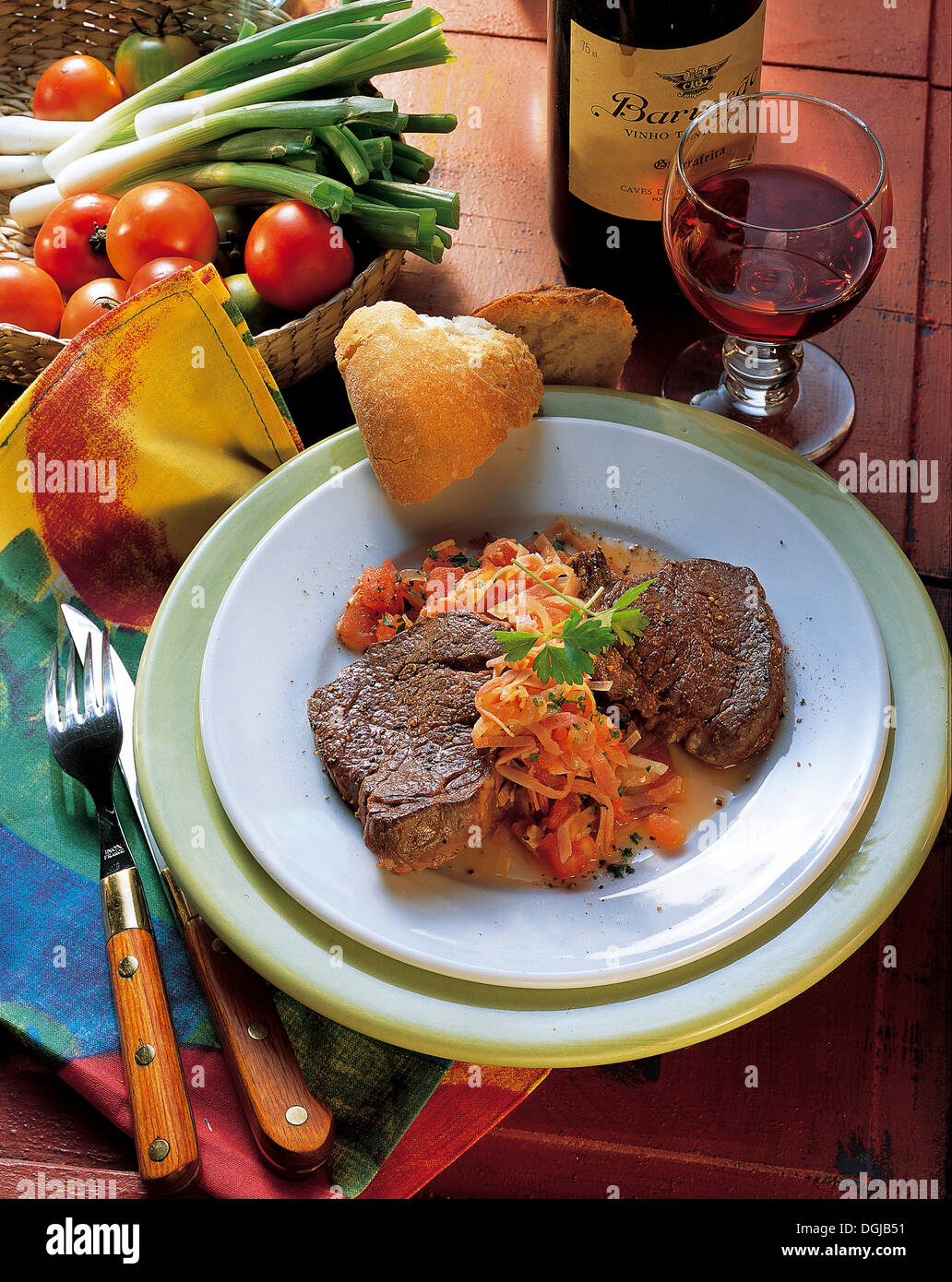 Portuguese beef fillets, Portugal Stock Photo - Alamy