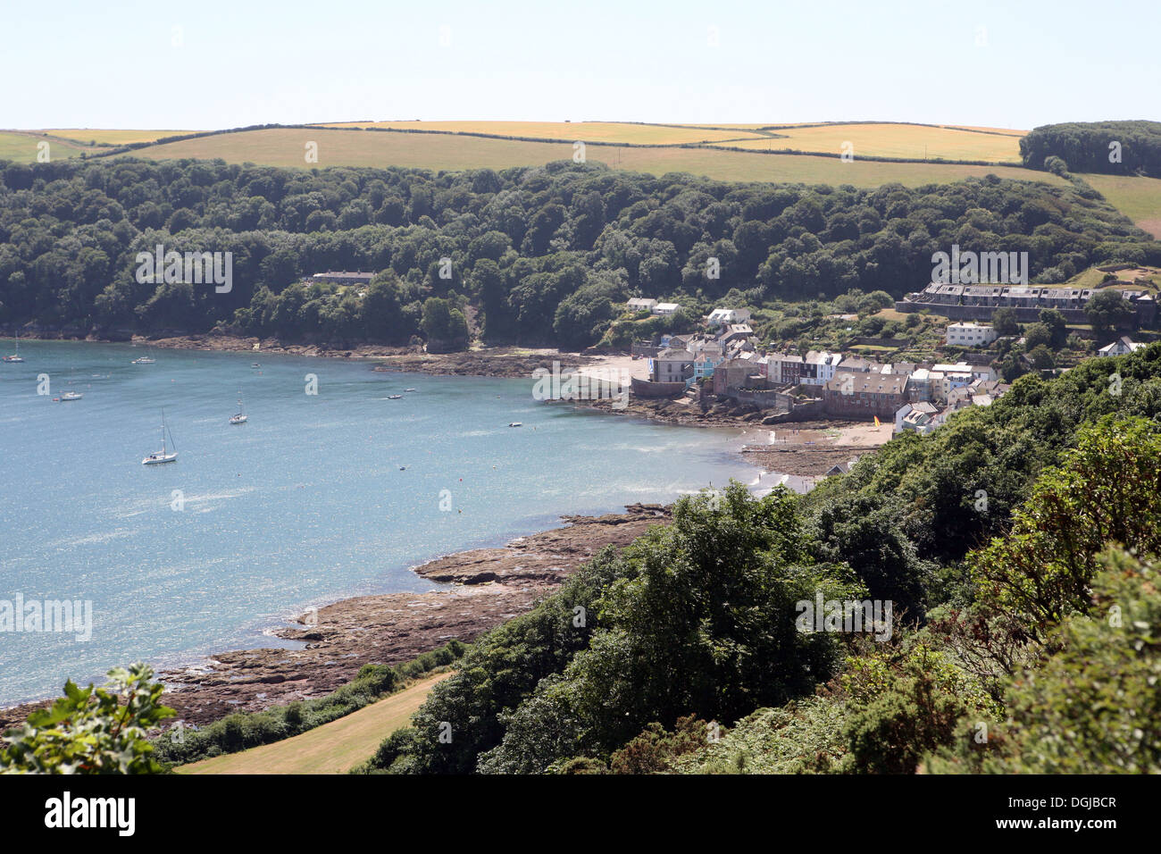 Kingsand Cawsand Cornwall England Stock Photo - Alamy