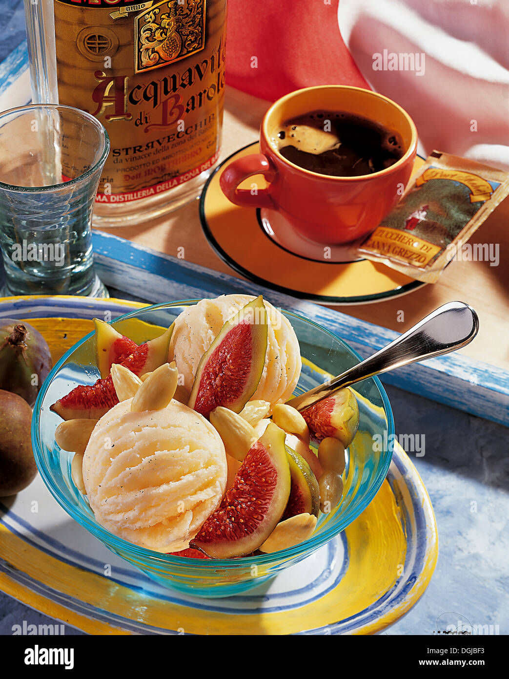 Figs in grappa, Italy Stock Photo - Alamy