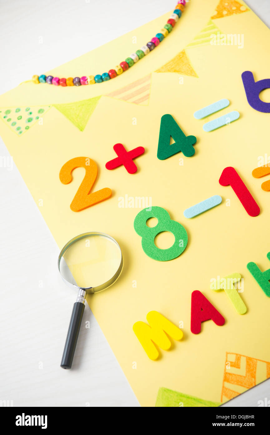 Math problems hi-res stock photography and images - Alamy