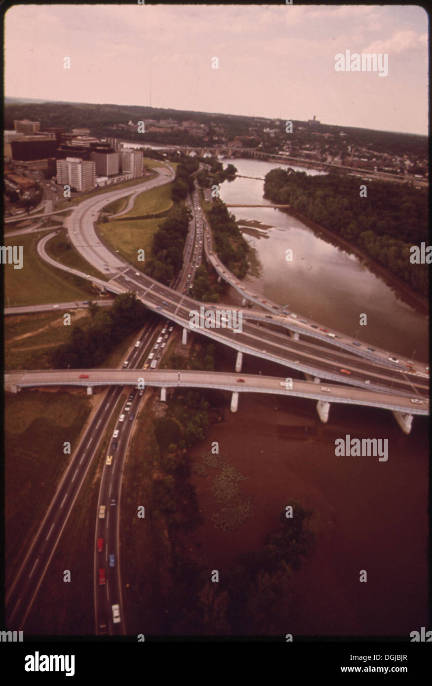 The Roosevelt Bridge is one of six bridges connecting Washington, D.C ...