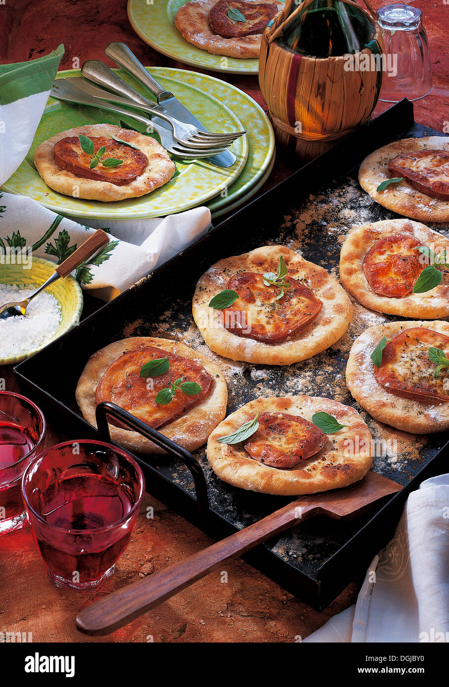 Pizzette italy hi-res stock photography and images - Alamy