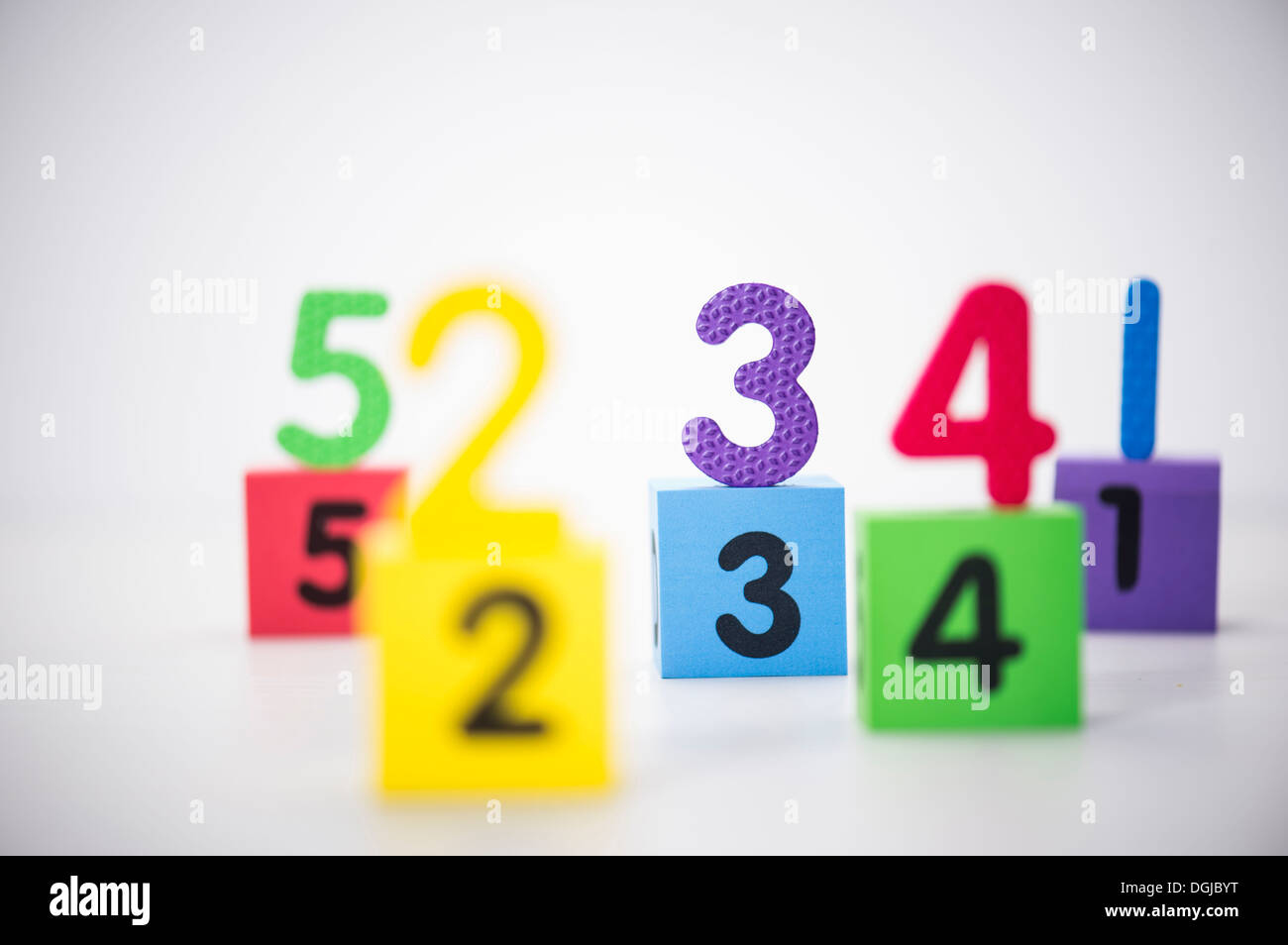 Number cube school hi-res stock photography and images - Alamy