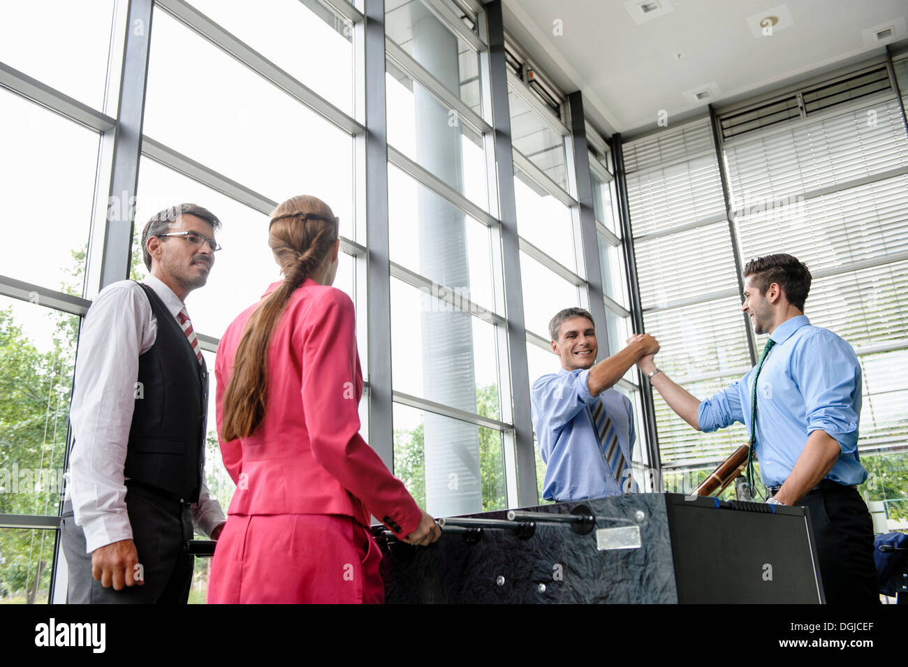 Table football side view hi-res stock photography and images - Alamy