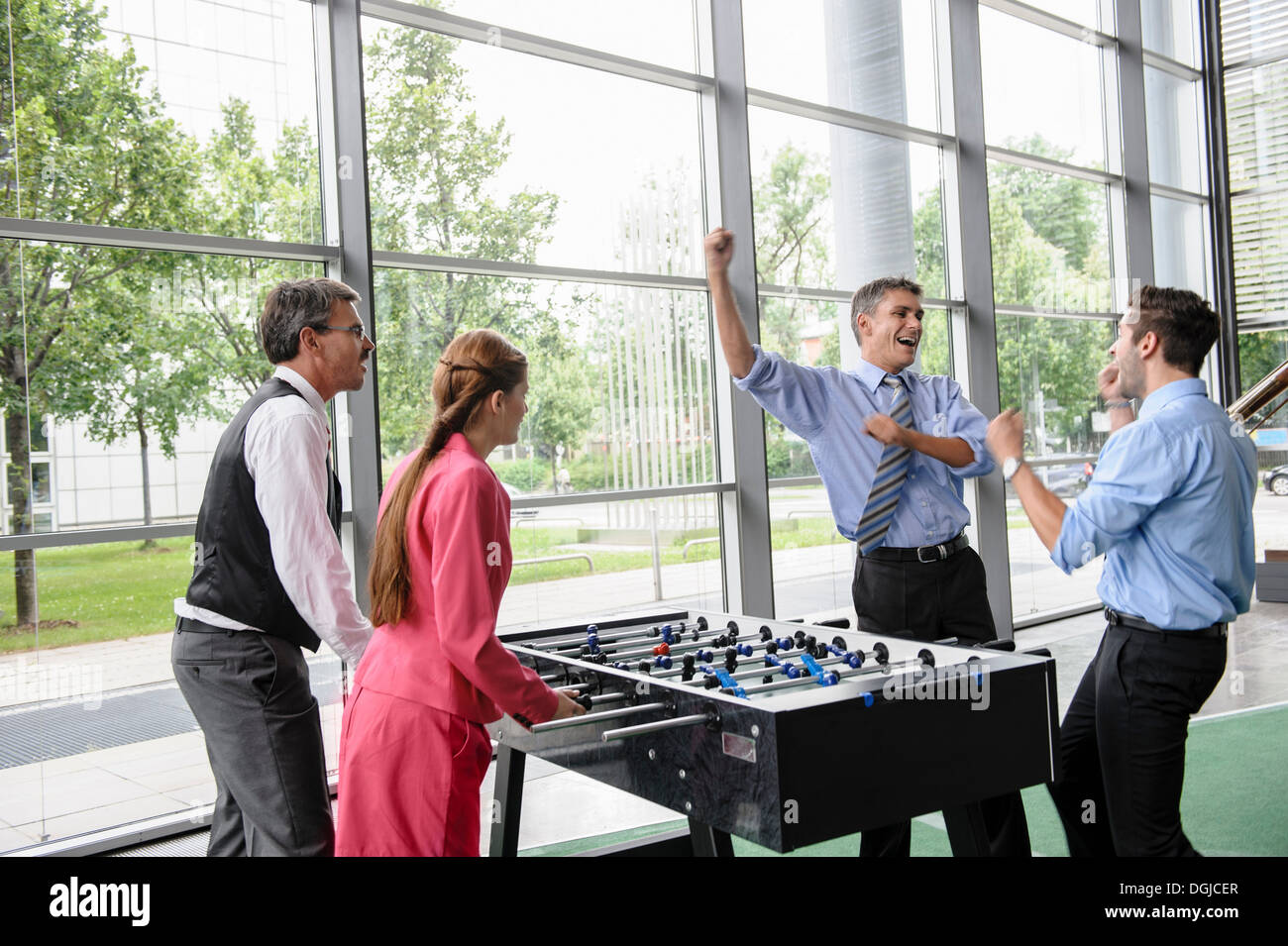 Table football side view hi-res stock photography and images - Alamy