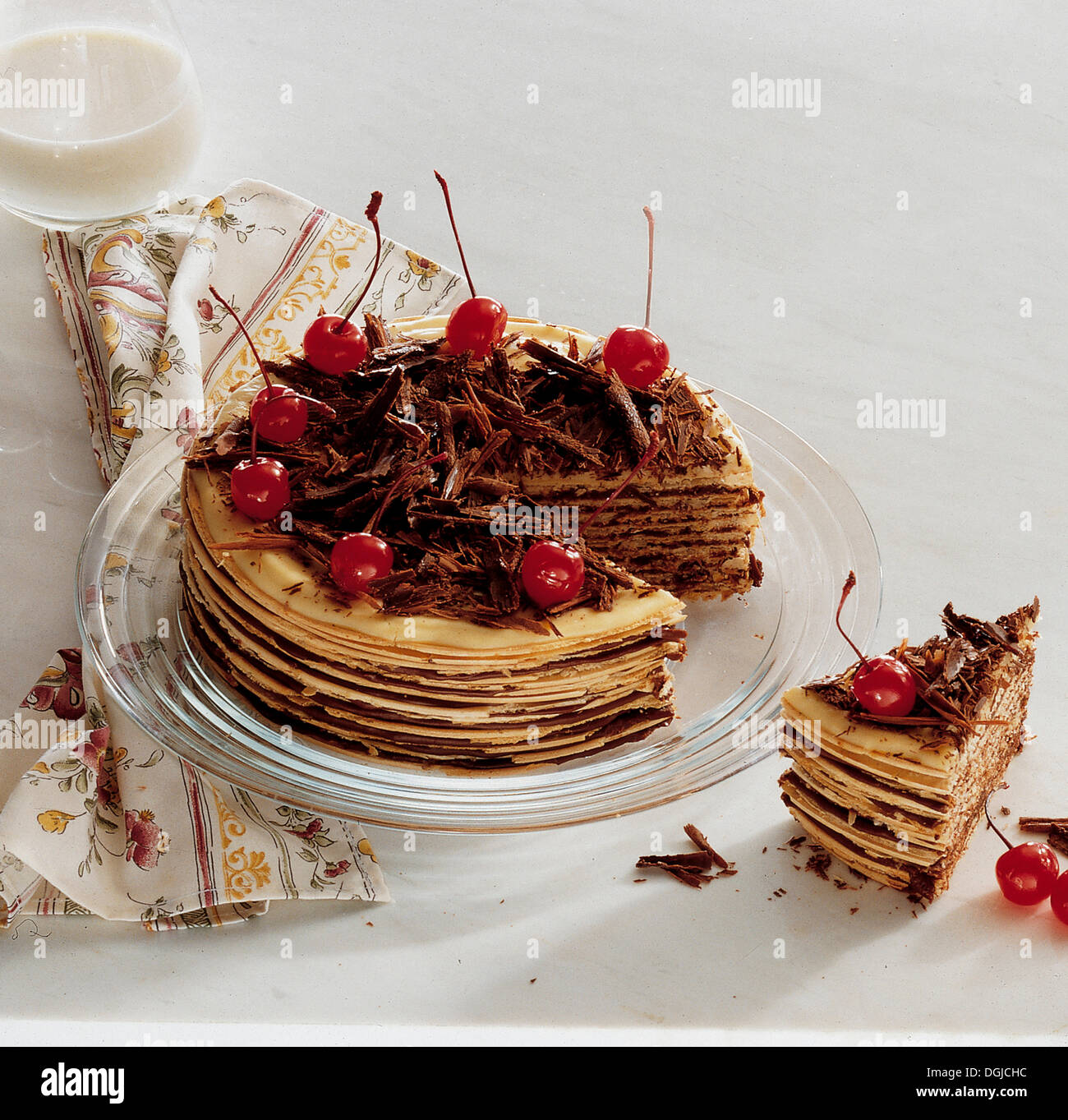 Wafer cake hi-res stock photography and images - Alamy