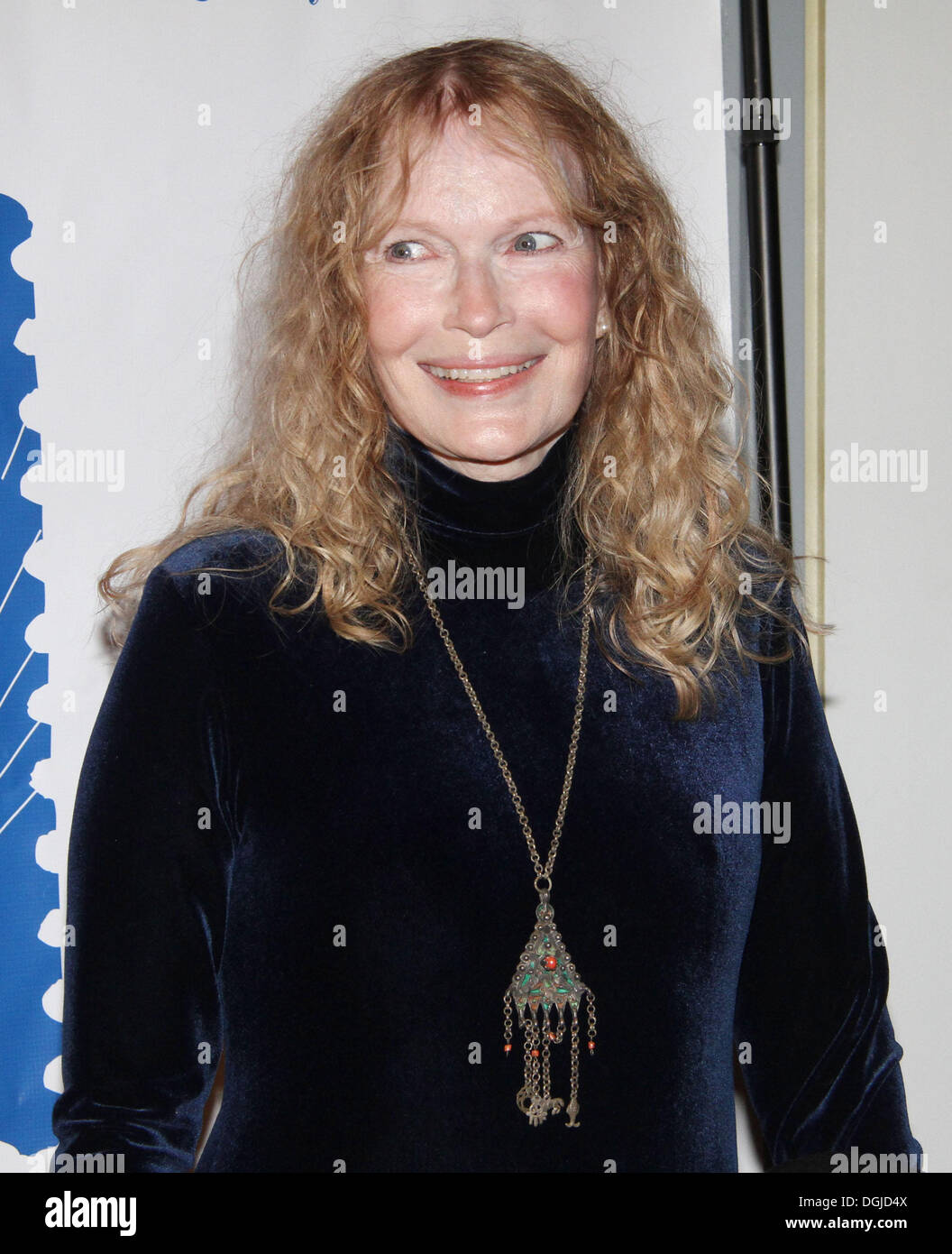 New York, New York, USA. 21st Oct, 2013. Actress MIA FARROW is honored ...