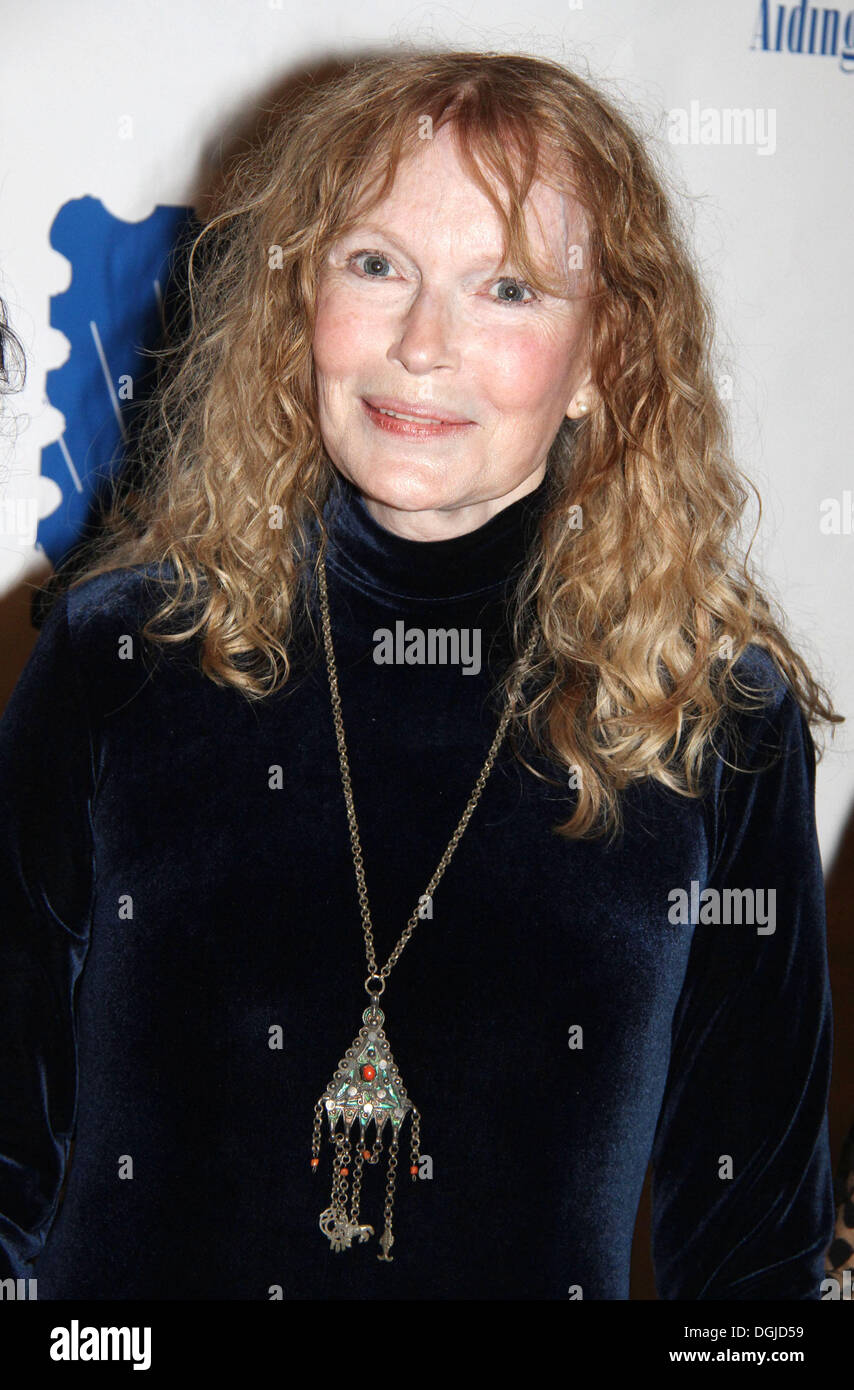 New York, New York, USA. 21st Oct, 2013. Actress MIA FARROW is honored ...