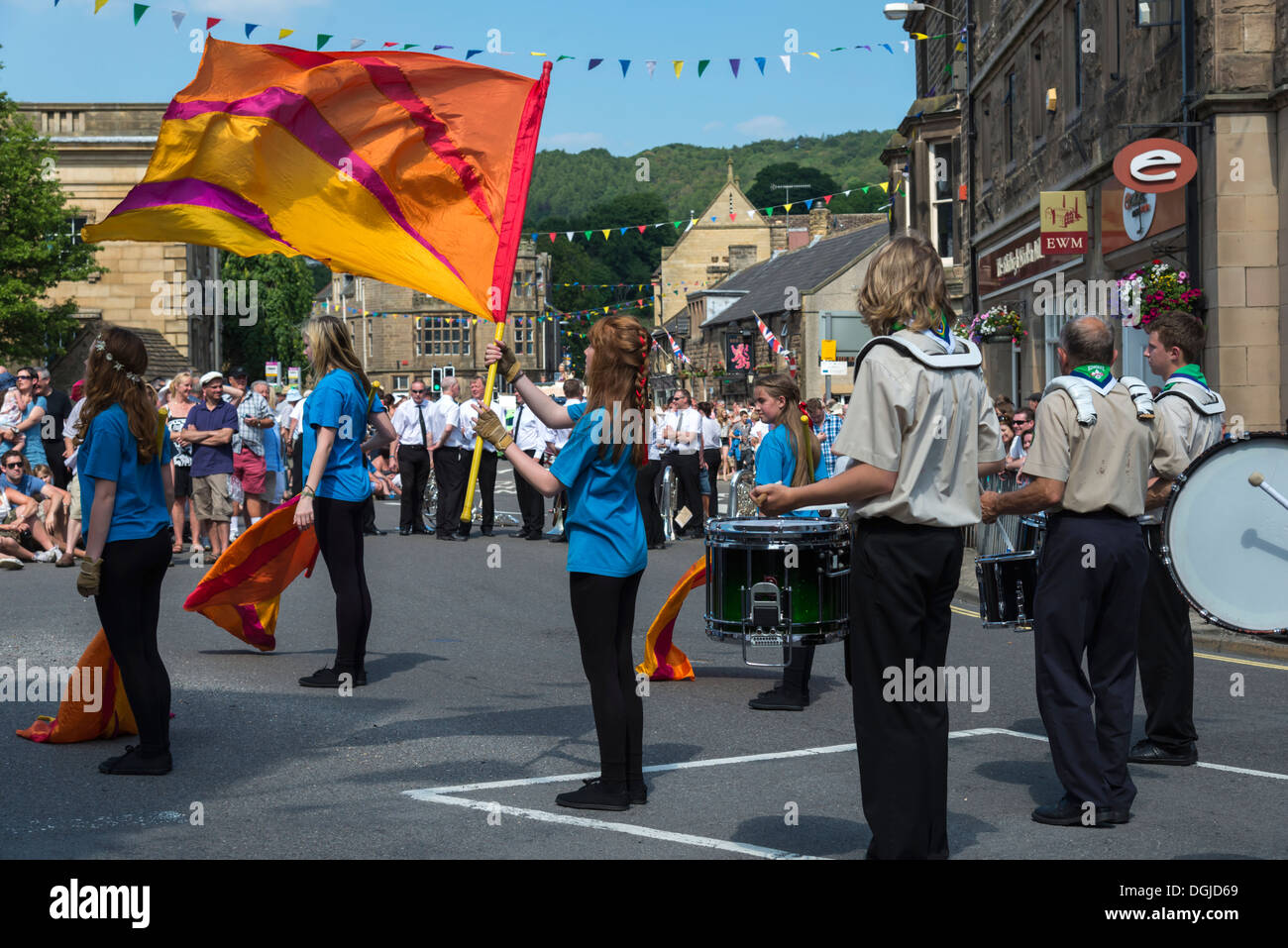 Bakewell carnival and parade an annual charity raising event in the ...