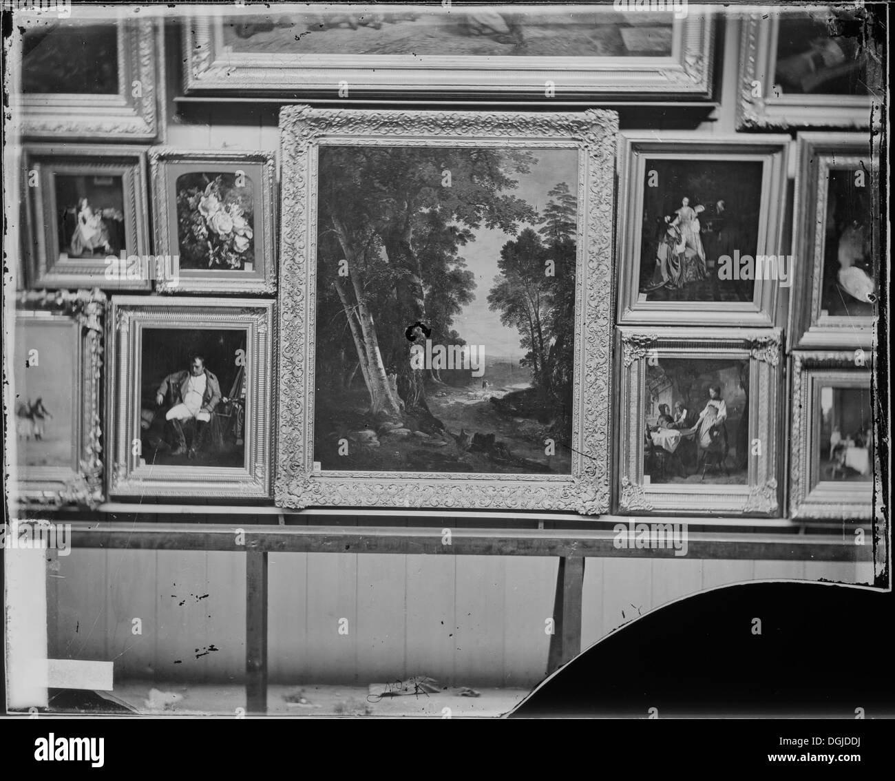 This image shows a picture gallery, likely featuring historical or ...