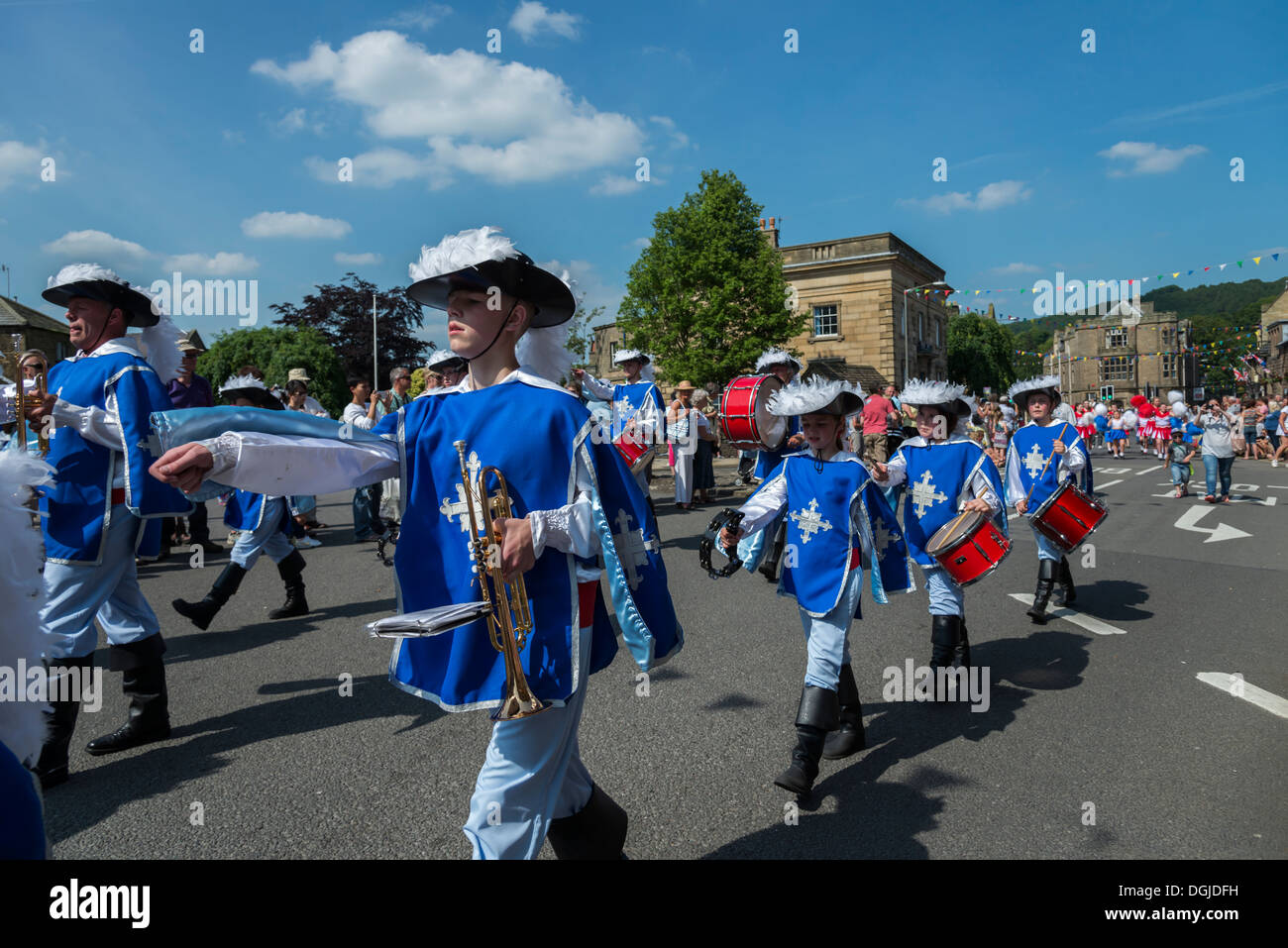 Marching band Bakewell carnival and parade an annual charity raising ...