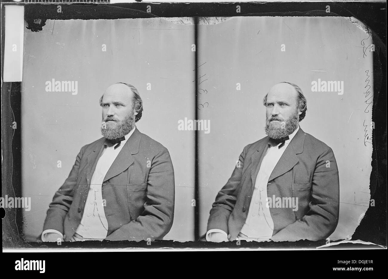 A portrait of Senator Harris, representing Connecticut in the 39th ...