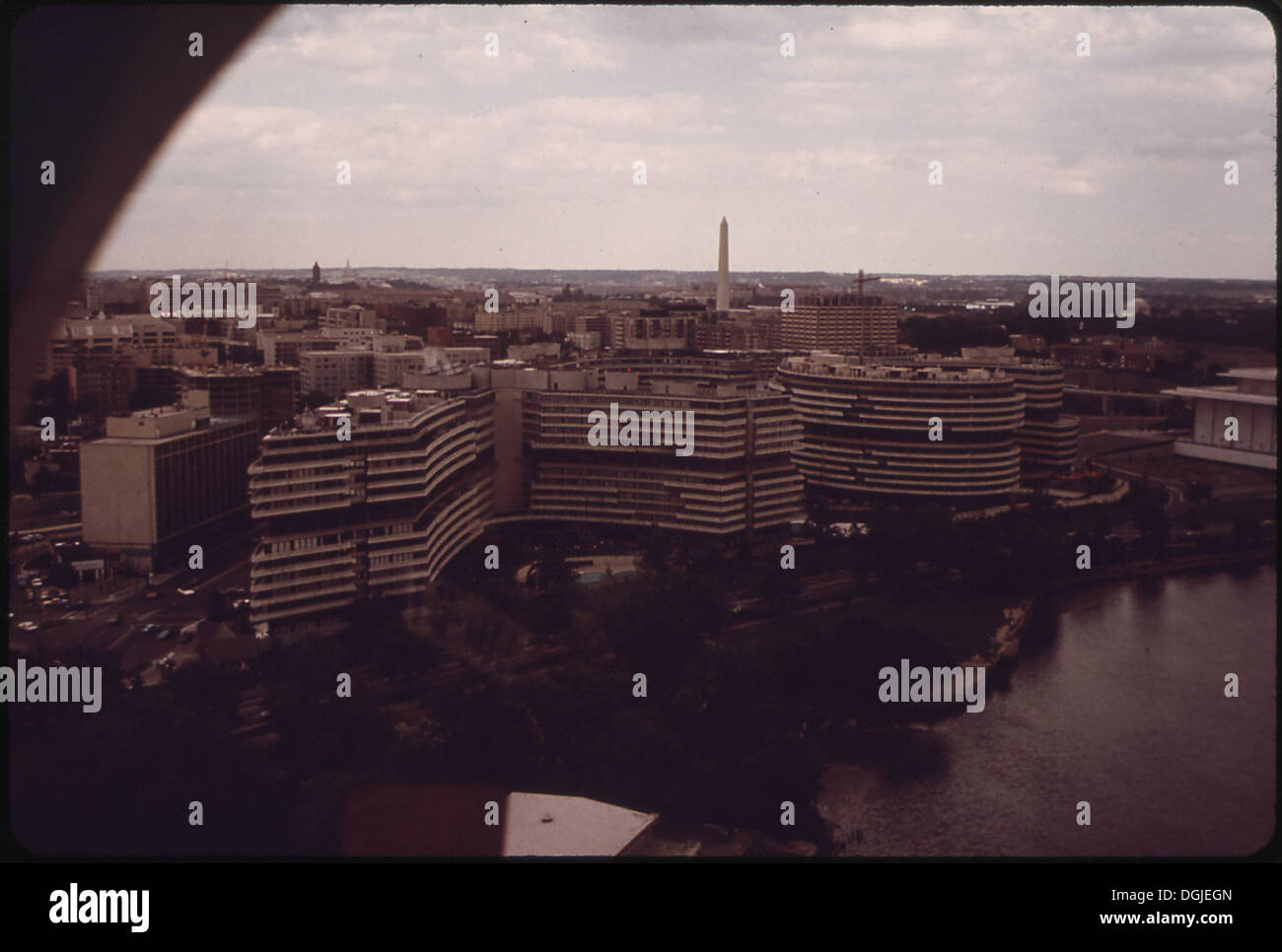 The Watergate Complex in Washington, D.C., is an iconic building known ...