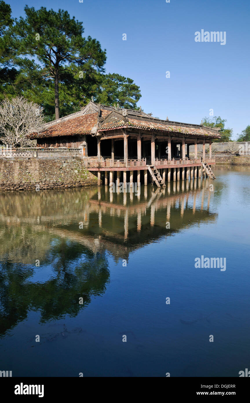 Teahouse, Emperor Lang Tu Duc Mausoleum, Hue, UNESCO World Heritage ...