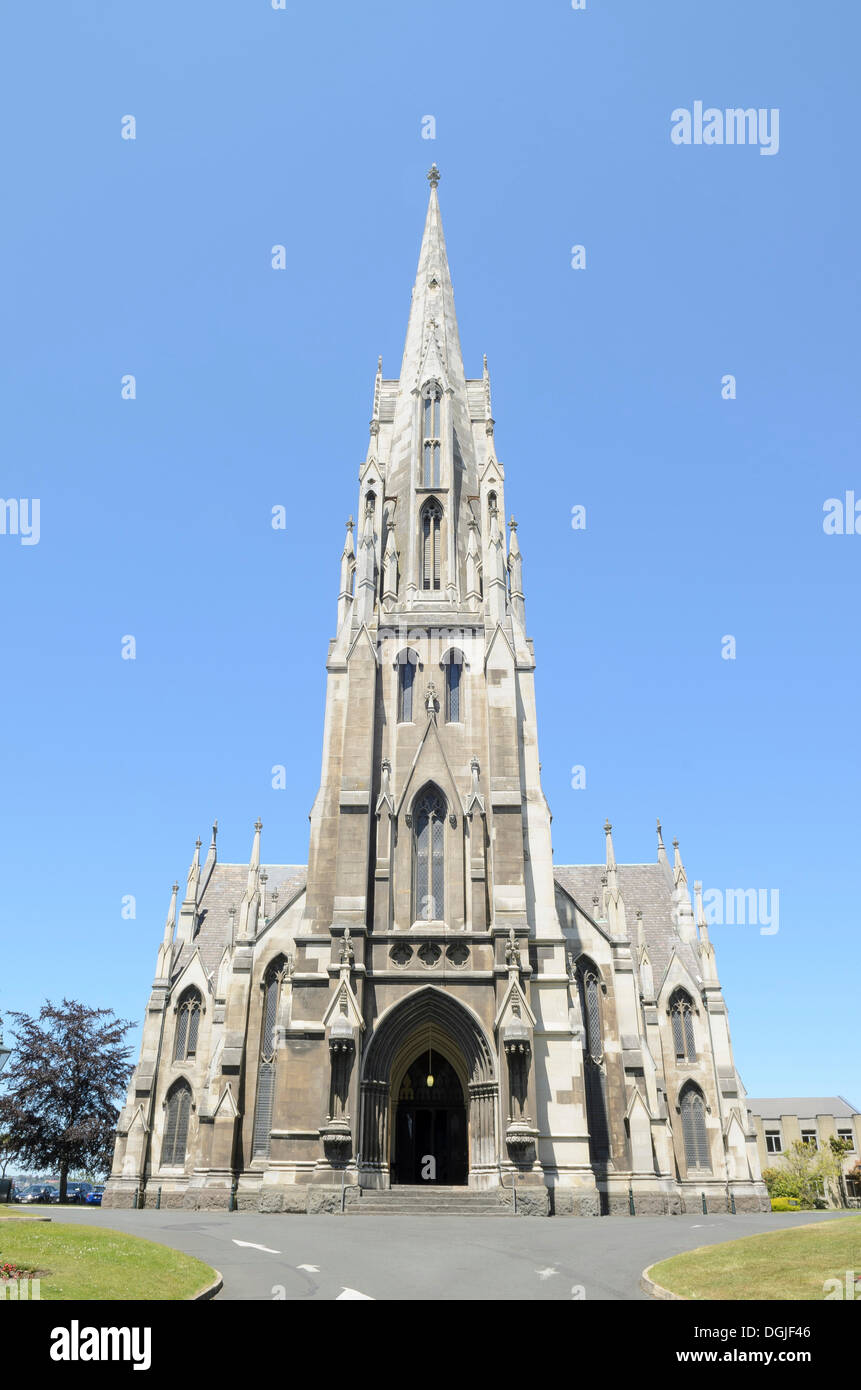 First Church of Otago, a Presbyterian church, Victorian-style cathedral ...