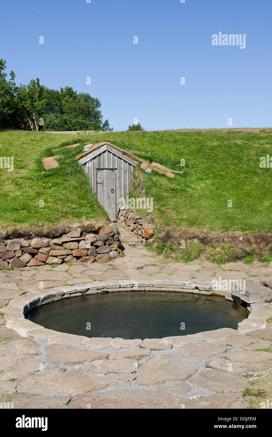 Medieval bath of snorri sturluson hi-res stock photography and images ...