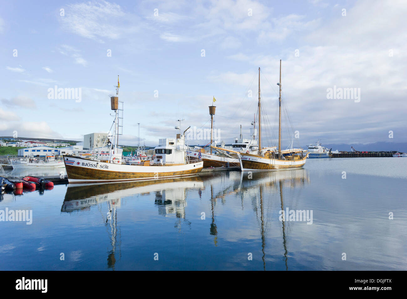 Port of iceland hi-res stock photography and images - Alamy